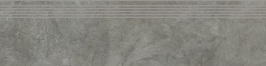 Płytki STRONG CONCRETE GREY STEPTREAD MATT RECT 29,8X119,8 G1 (ND1452 ...